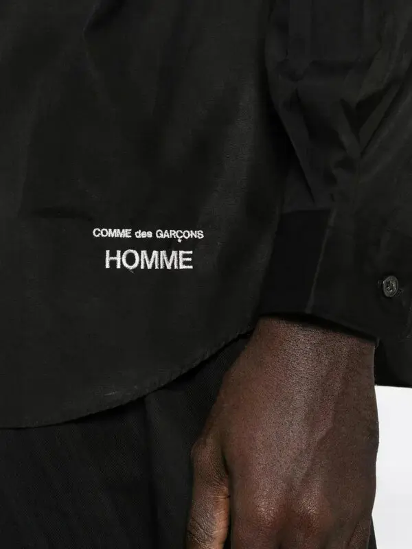 Comme Des Garçons Collor Cotton Shirt