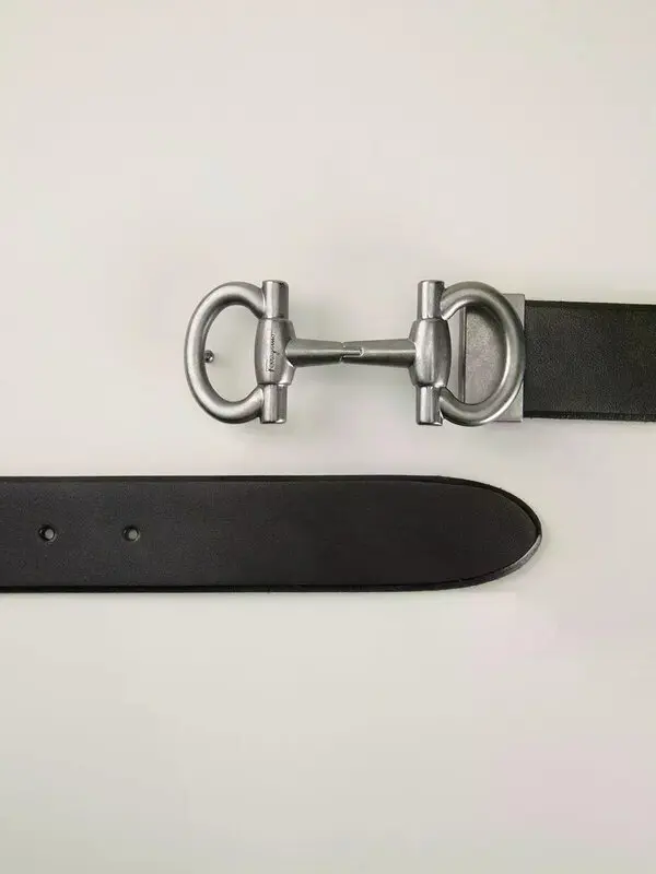 FERRAGAMO Weave Detail Belt