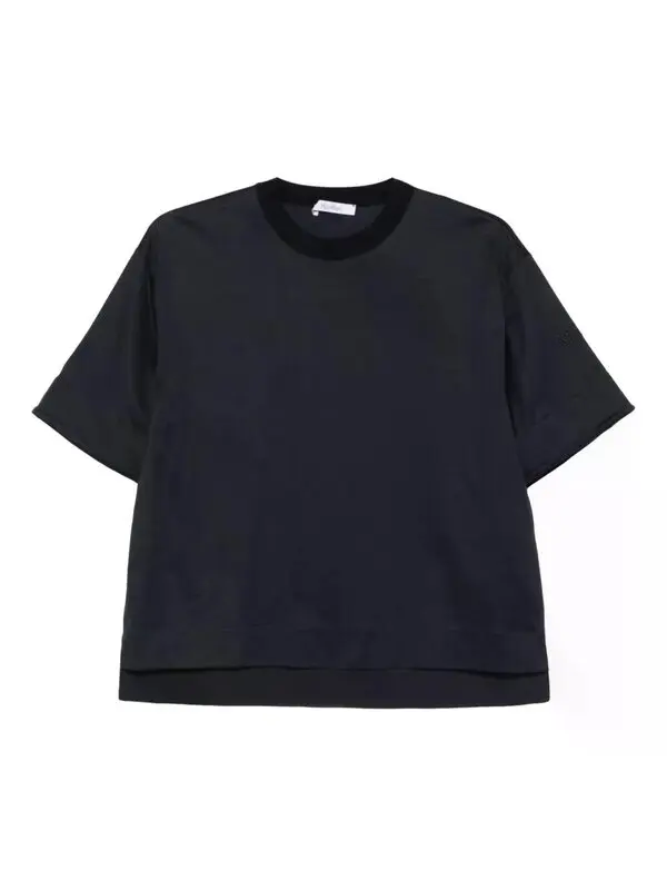 Max Mara Short-sleeve Silk Top