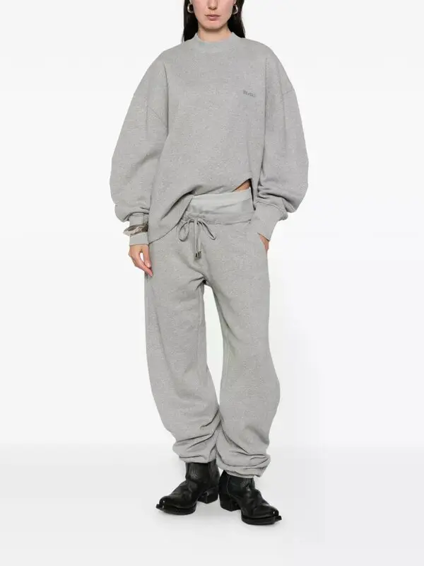 Attico Logo-detail Sweatshirt - Grey