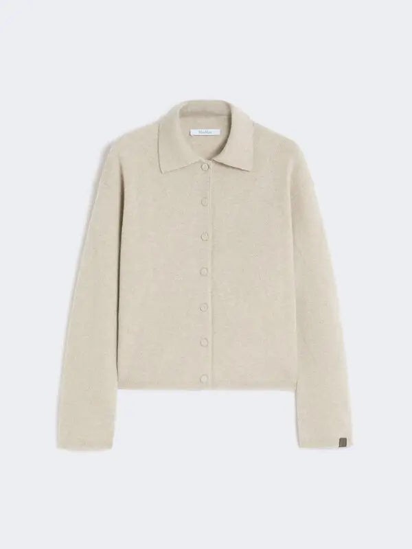 Max Mara Cashmere Knit Cardigan - Beige
