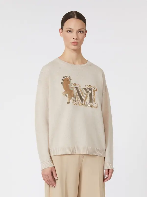 Max Mara Oversized Wool And Cashmere Sweater