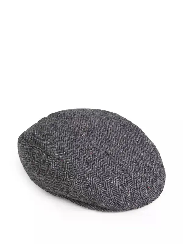 MÜHLBAUER Jaime Metallic-logo Beret - Grey