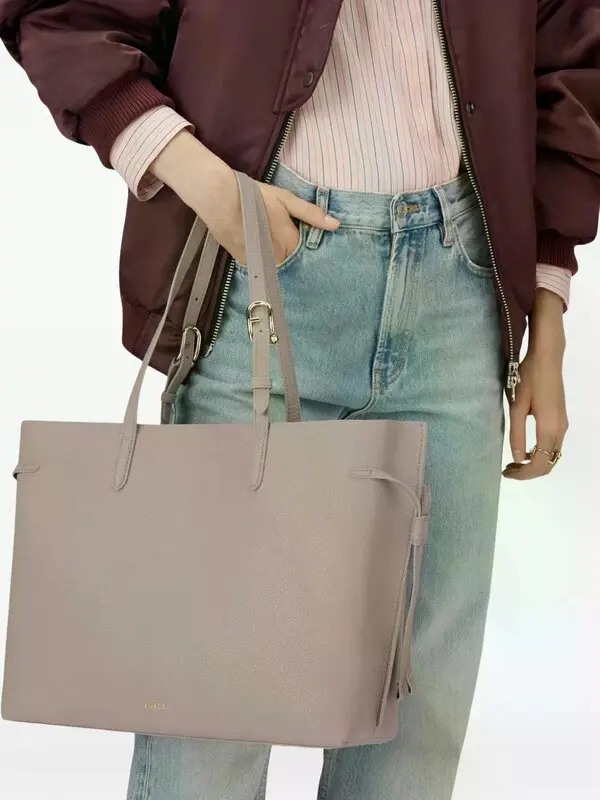 Furla Large Ava Tote Bag - Neutrals