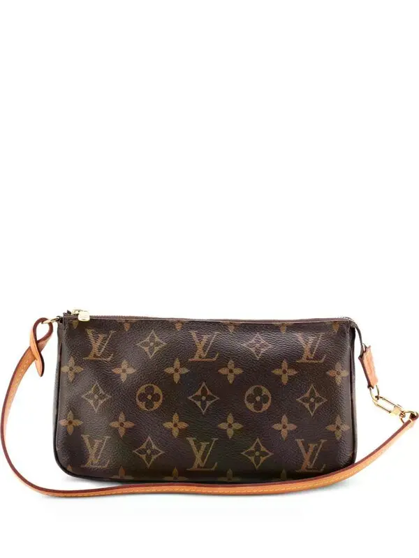 LOUIS VUITTON Pochette Accessoires Nm Monogram Canvas - Brown