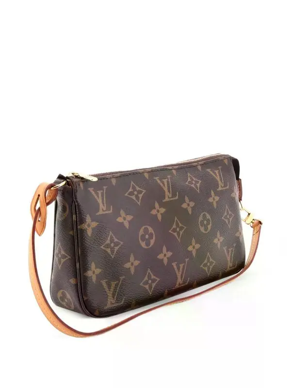 LOUIS VUITTON Pochette Accessoires Nm Monogram Canvas - Brown