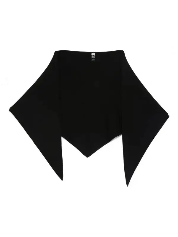 TOTEME Triangle Scarf - Black