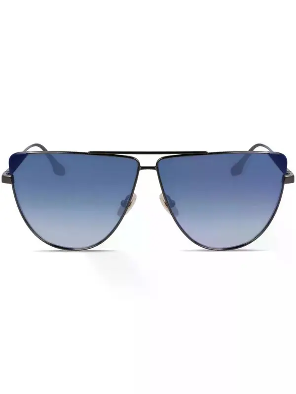 Victoria Beckham Pilot-frame Sunglasses - Grey