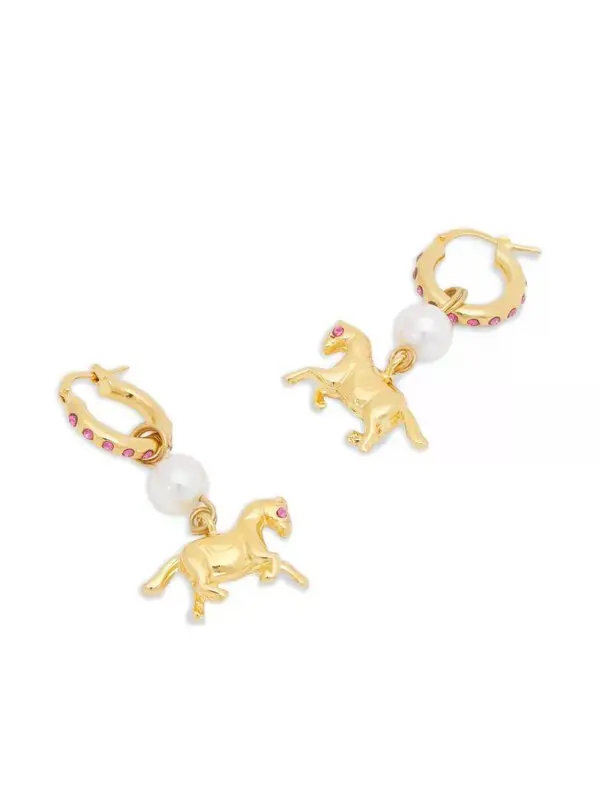 Marni Horse-pendant Drop Earrings