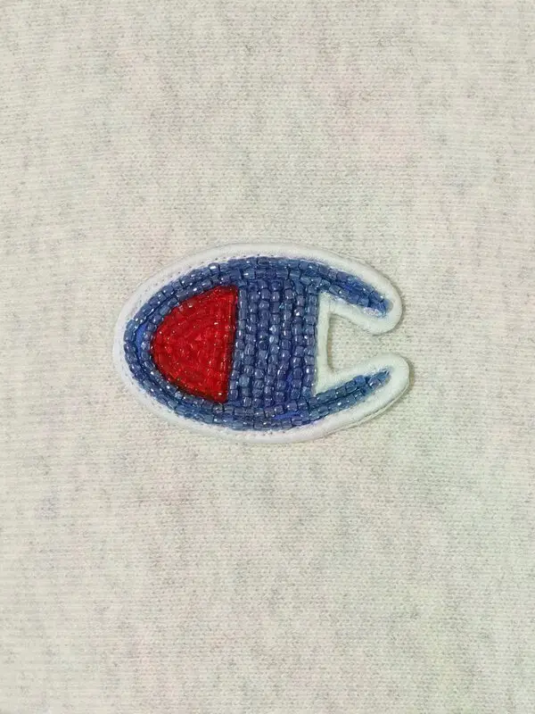 Undercover X Champion Appliqué Sweatshirt - Neutrals