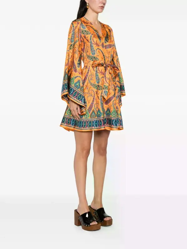 Etro Paisley Silk Dress