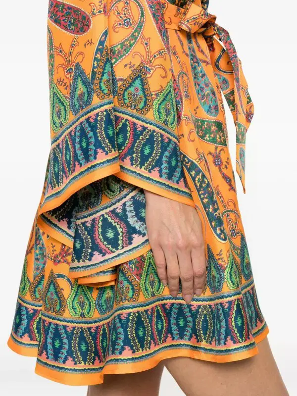 Etro Paisley Silk Dress