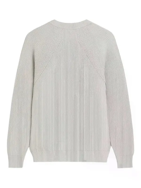 GREYED Ribbed Wool Sweater