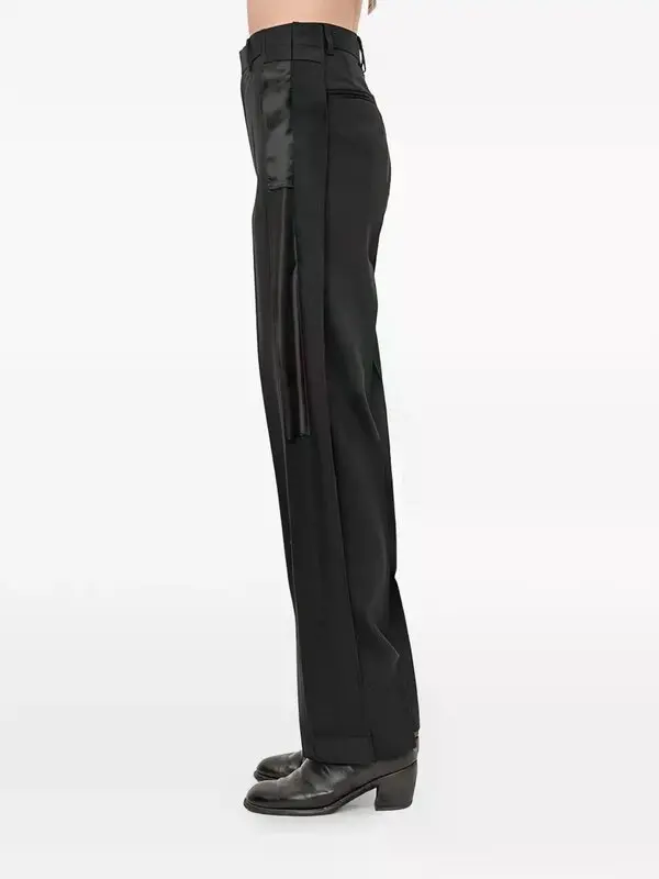 MAISON MARGIELA Satin-panel Trousers