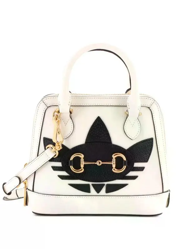 Gucci X Adidas Horsebit 1955 Mini Satchel - White