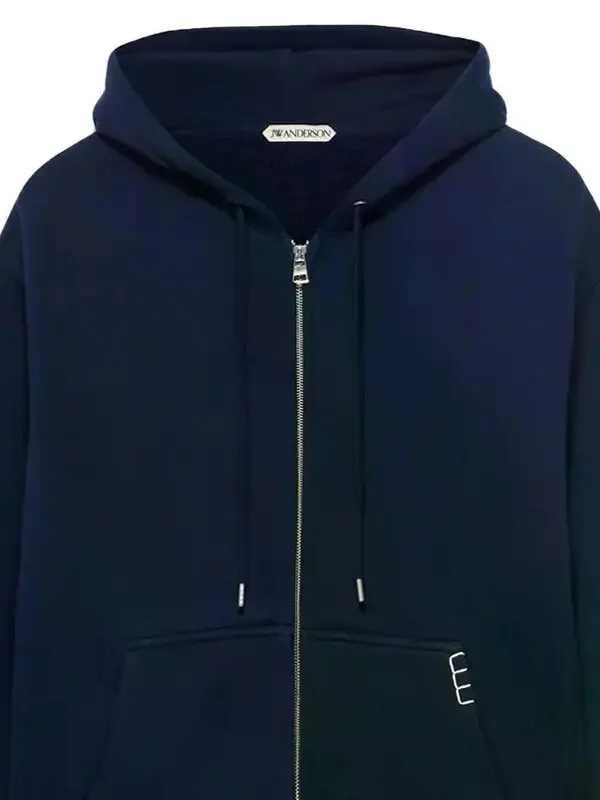 JW Anderson Cotton Zip-up Hoodie