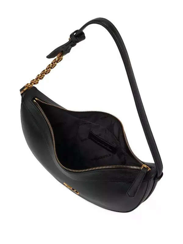 Karl Lagerfeld Small K/autograph Shoulder Bag - Black