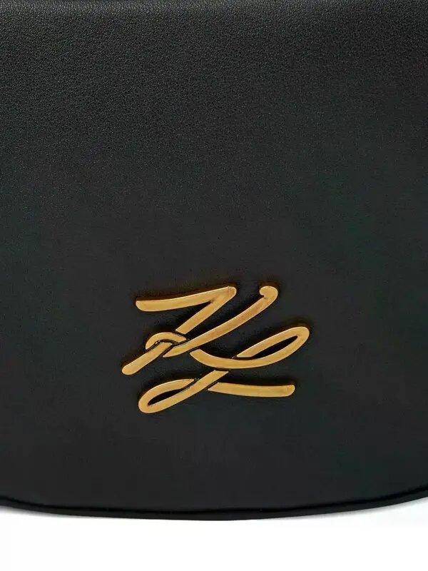 Karl Lagerfeld Small K/autograph Shoulder Bag - Black