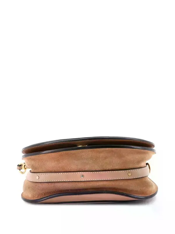 Chloé Nile Leather Medium Crossbody Bag - Brown