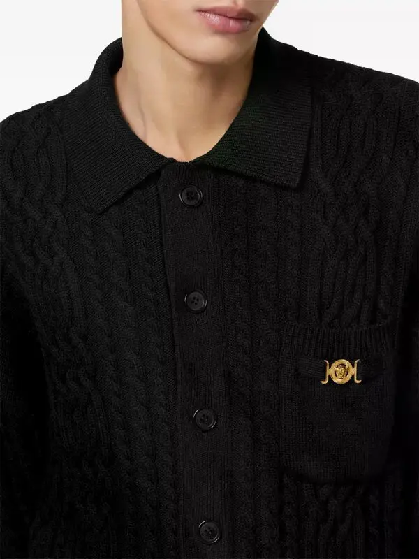 Versace Wool Cardigan
