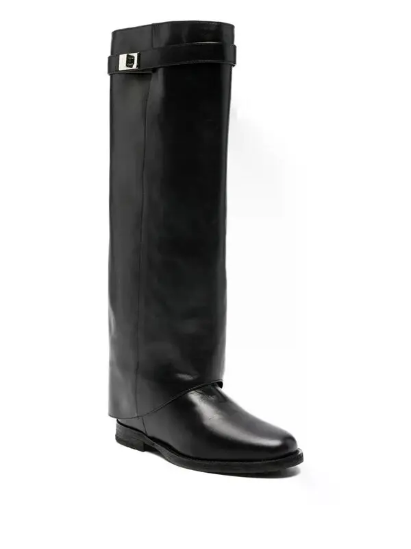 VIA ROMA 15 Buckle Strap Boots