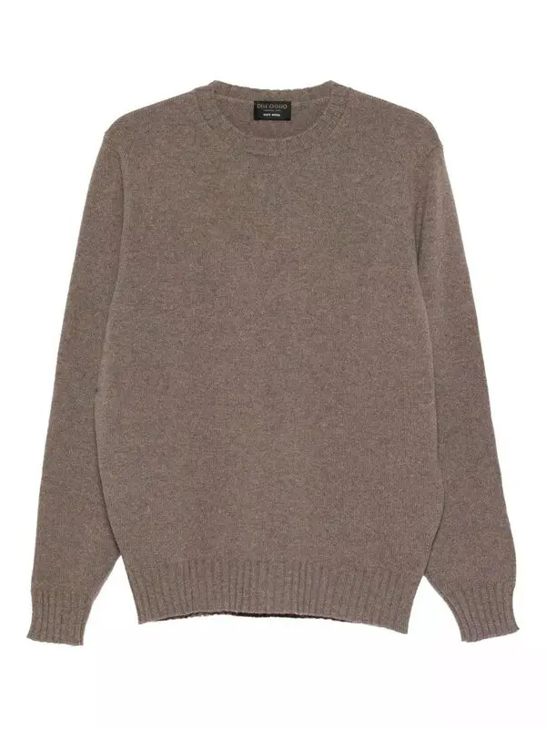 DELL'OGLIO Long-sleeve Crew Neck Sweater