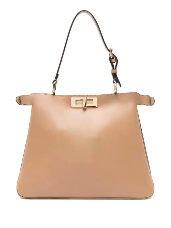 Fendi Turnlock Handle Tote