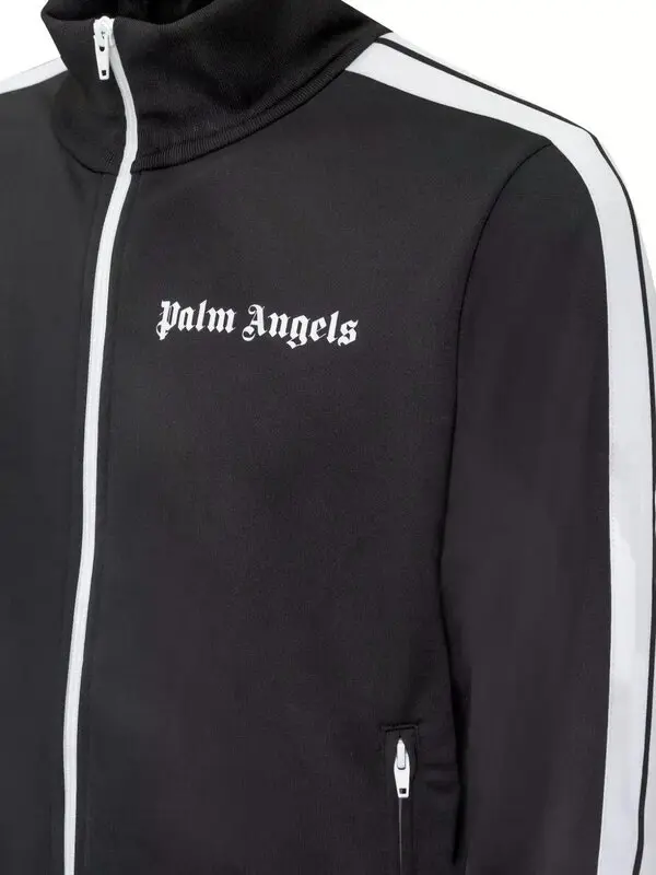 Palm Angels Stripe-detail Zip-front Jacket