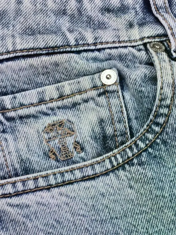 Brunello Cucinelli Embroidered Jeans