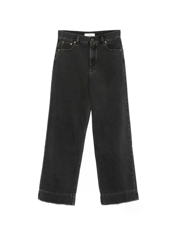 Chloé Logo-patch Jeans