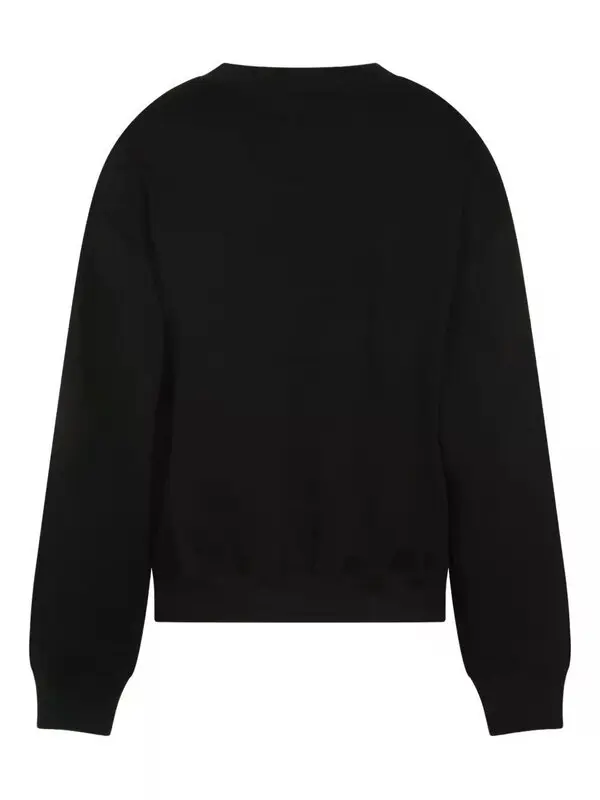 Polo Ralph Lauren Logo-embroidered Crew-neck Sweater - Black