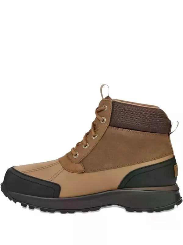 UGG Emmett Duck Lace-up Boots - Brown