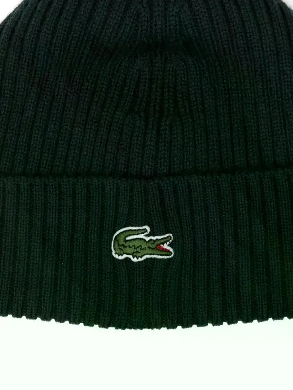 Lacoste Logo-embroidered Beanie