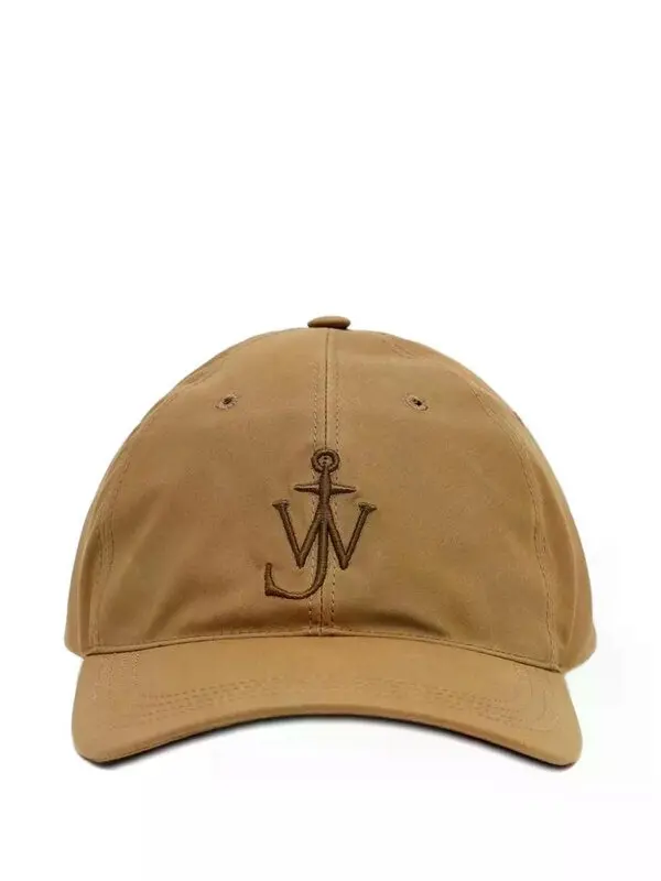 JW Anderson Logo-embroidered Baseball Cap - Brown