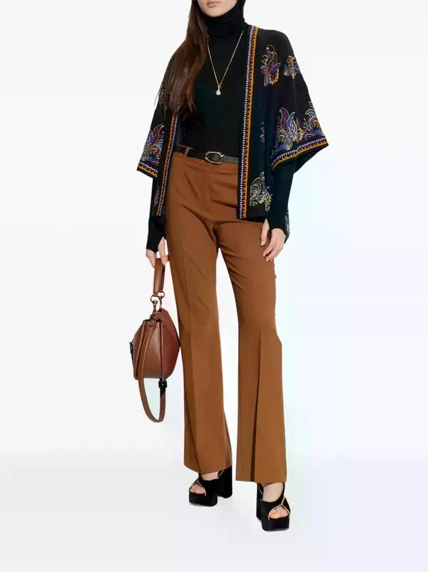 Etro Paisley Print Jacket - Black