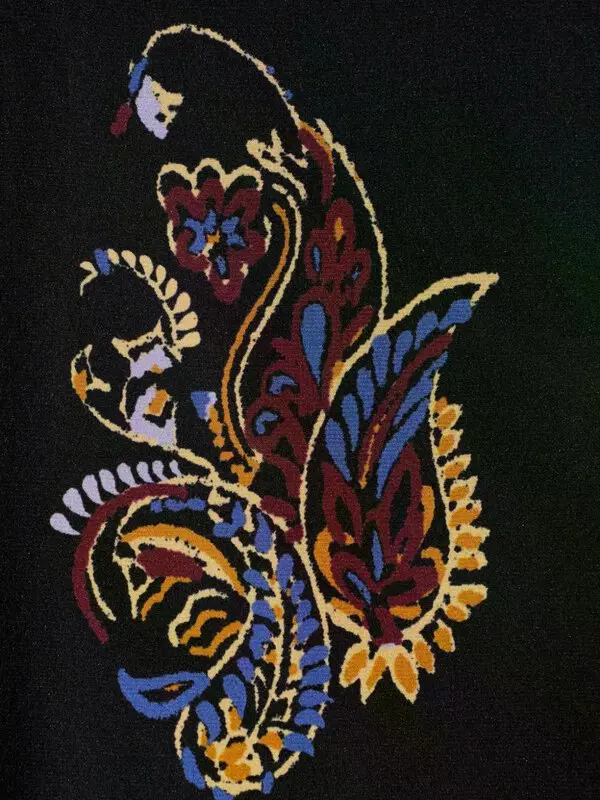 Etro Paisley Print Jacket - Black