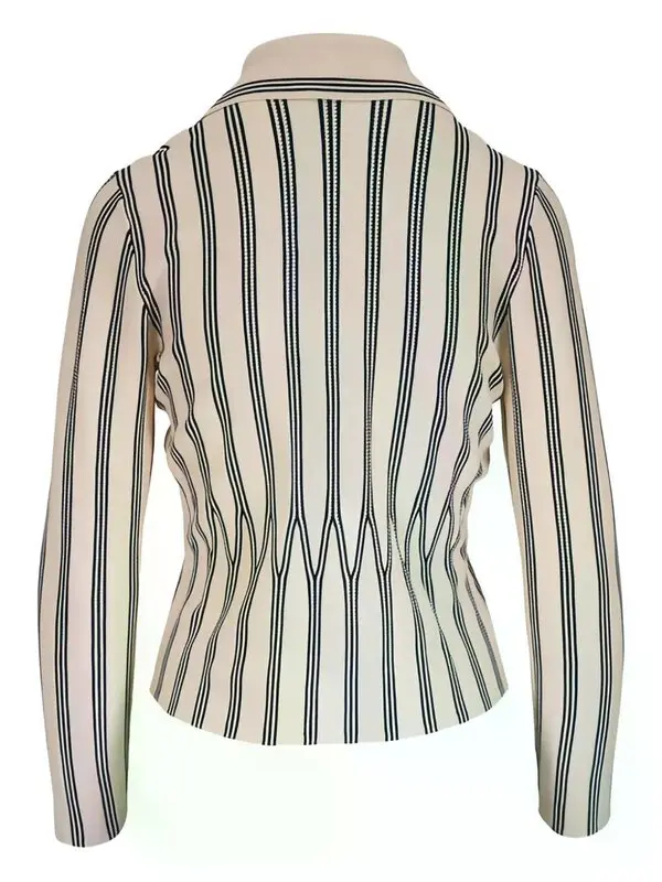 Zimmermann Long-sleeve Polo Top - Neutrals