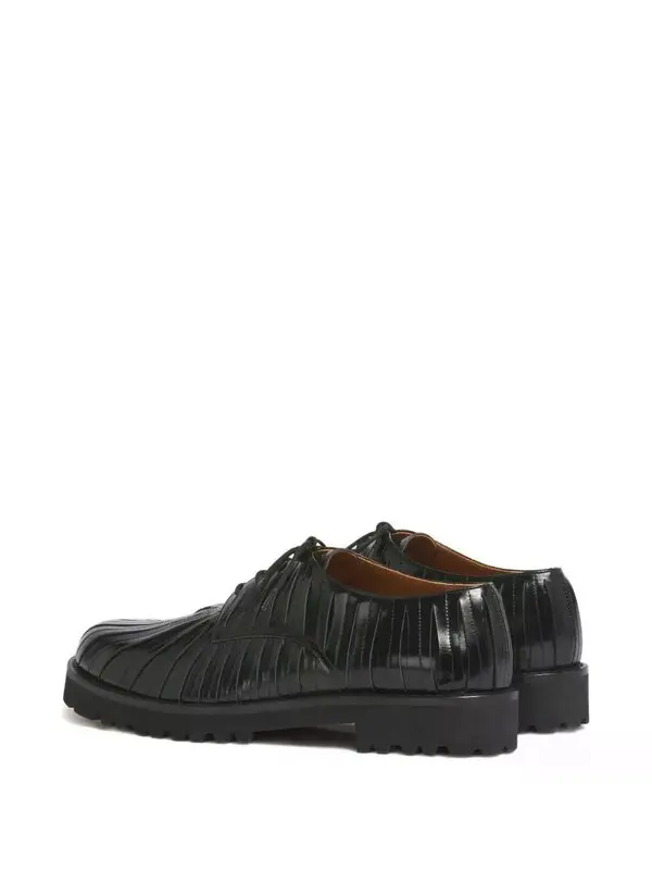 Marni Leather Strip Derby Shoes