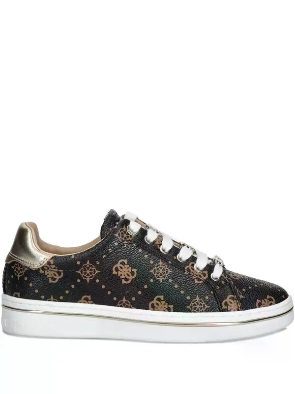 Guess Monogram Lace-up Sneakers
