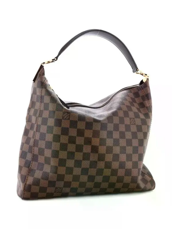 LOUIS VUITTON Portobello Damier Pm Hobo Bag