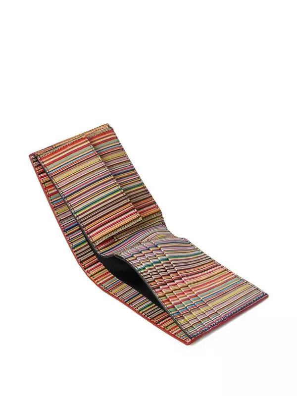 Paul Smith Striped Leather Wallet