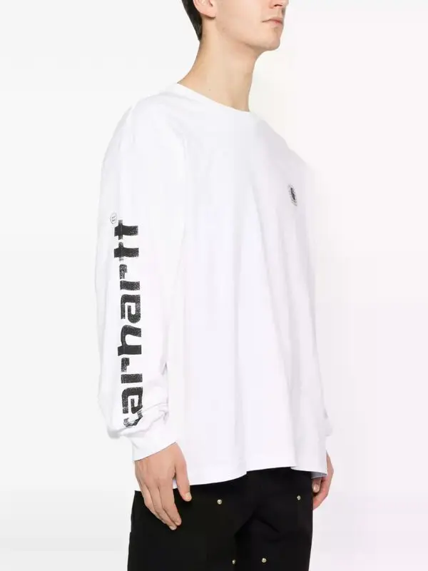 Carhartt Work In Progress Archive Script T-shirt - White