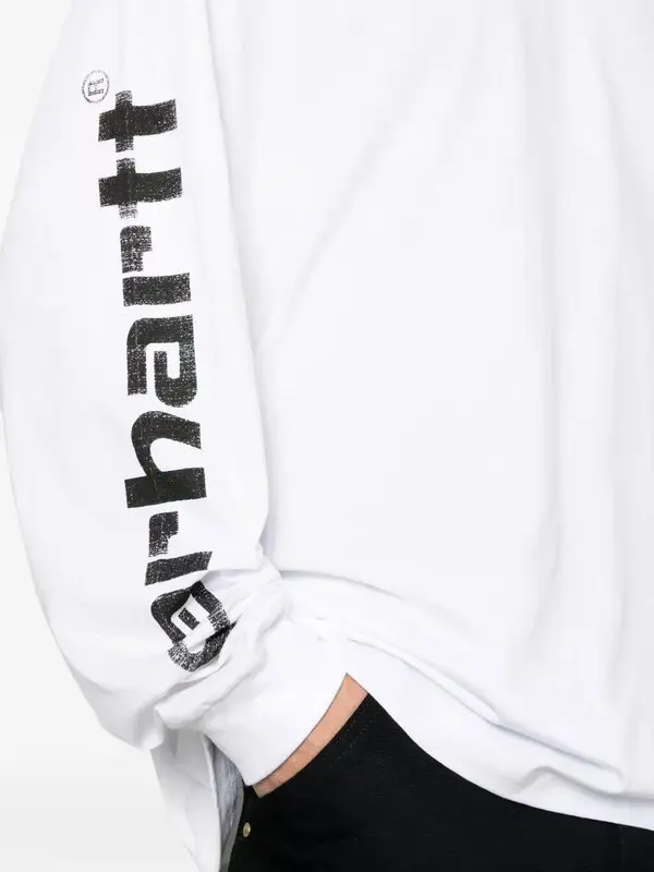 Carhartt Work In Progress Archive Script T-shirt - White