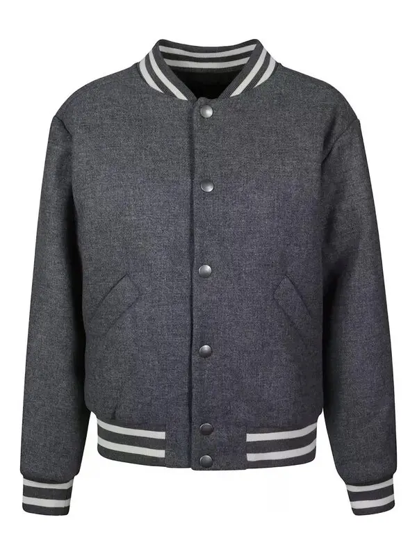 A.p.c. Alizee Striped-trim Bomber Jacket