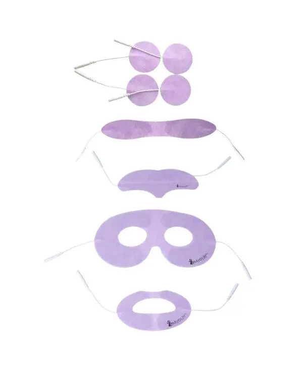 7E WELLNESS Hands Free Conductive Mask Set - Purple