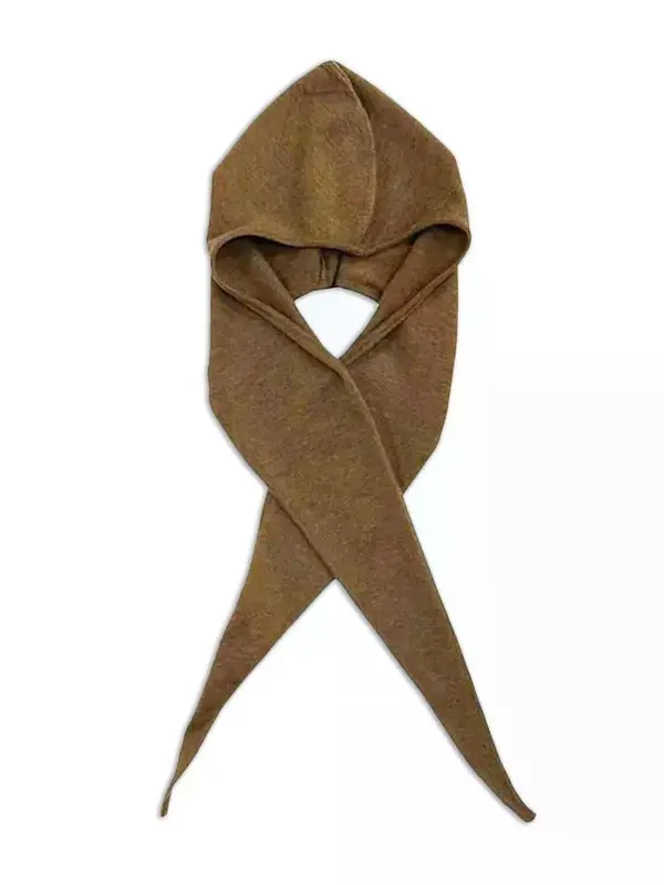 LEMAIRE Wool Head Scarf - Brown