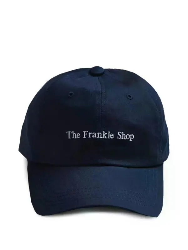 THE FRANKIE SHOP Embroidered Logo Baseball Cap - Blue