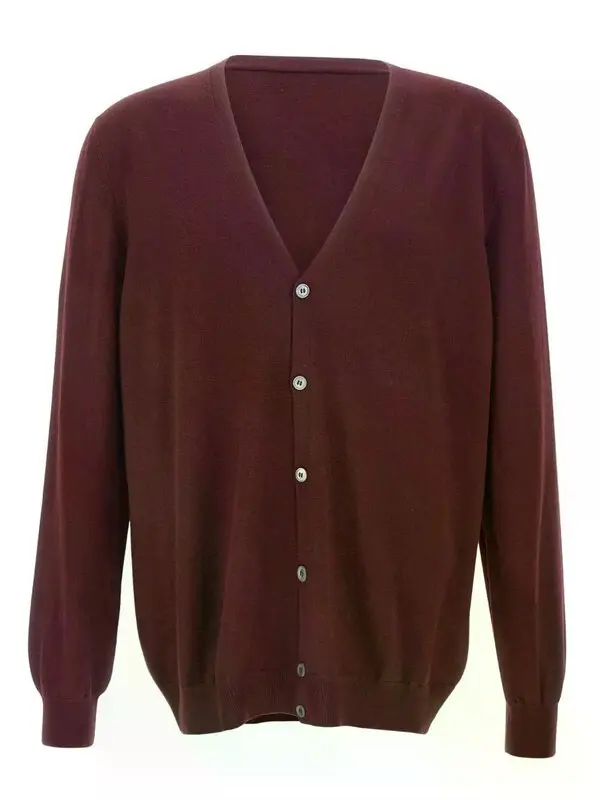 GRAN SASSO V-neck Button-up Cardigan