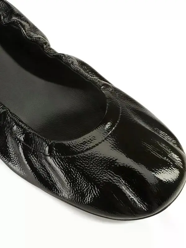 SERGIO ROSSI 25mm Orb Leather Pumps - Black