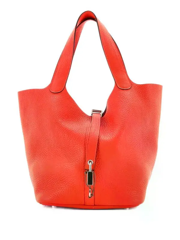 Hermès Picotin Lock Mm Bucket Bag - Orange